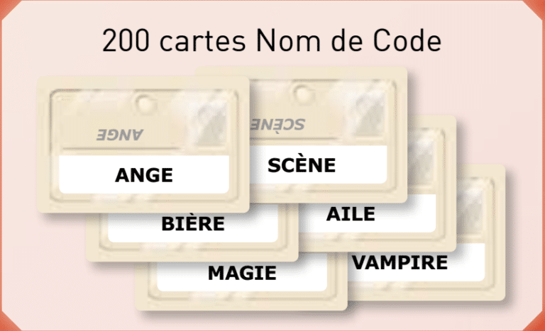 Règle du Code Names - Comment jouer à Code Names à deux ou trois joueurs