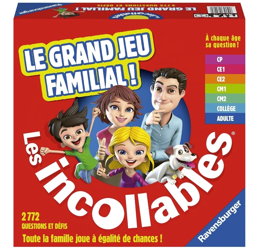 Règle du jeu Les Incollables - Jeu éducatif